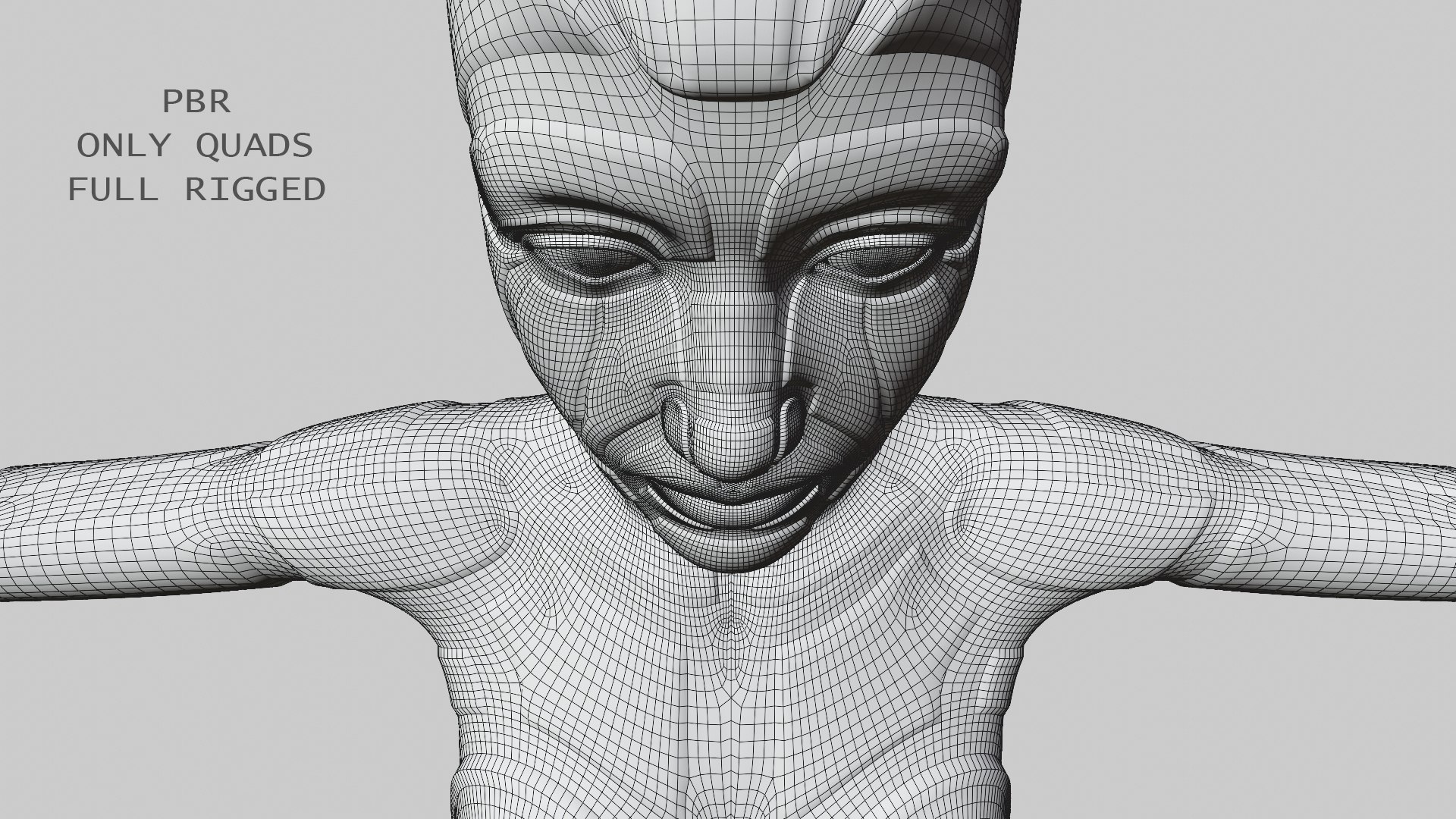 3D Rigged SILVER DROID Female - TurboSquid 1720602