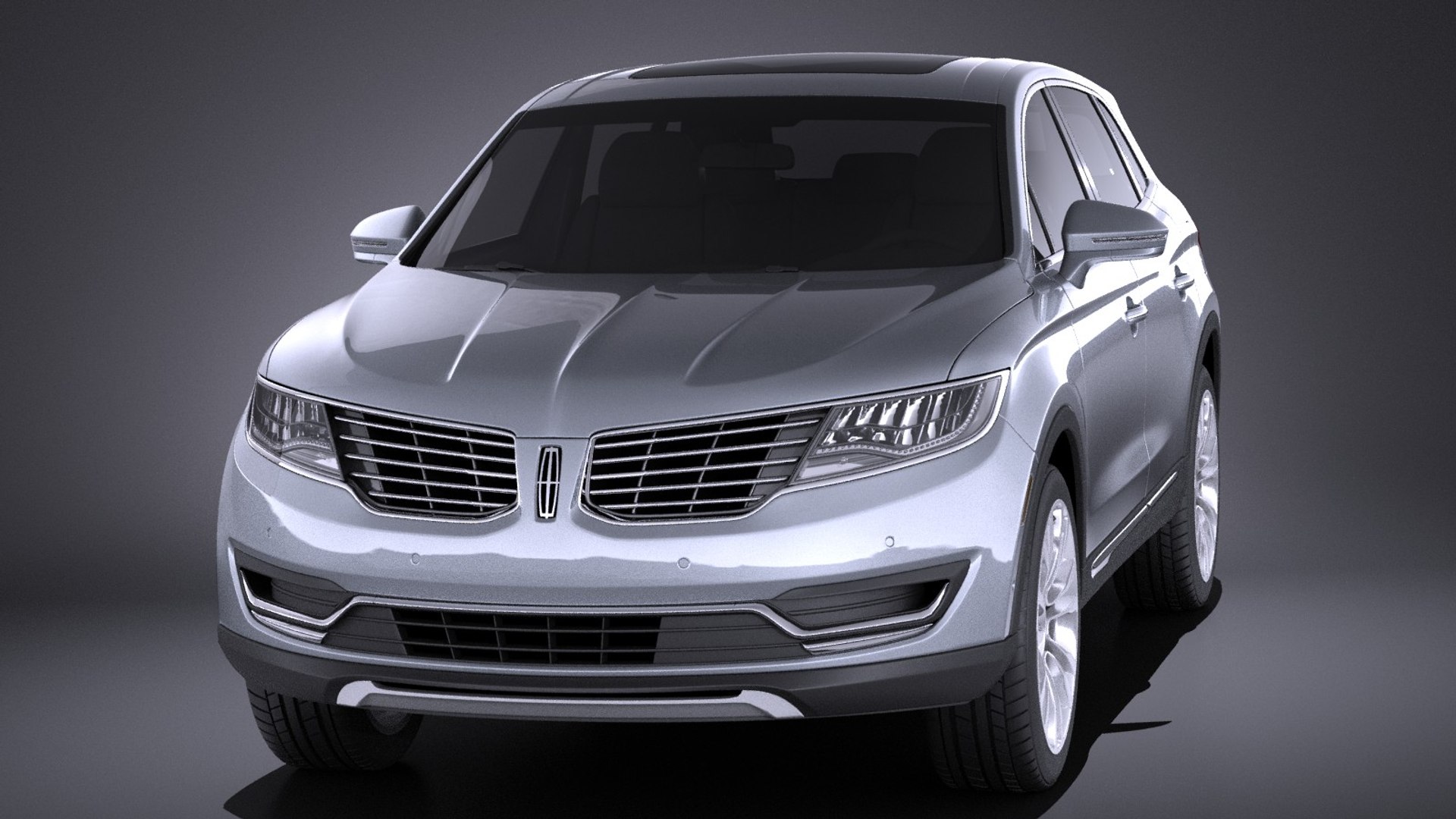 3d Model Of Mkx 2017