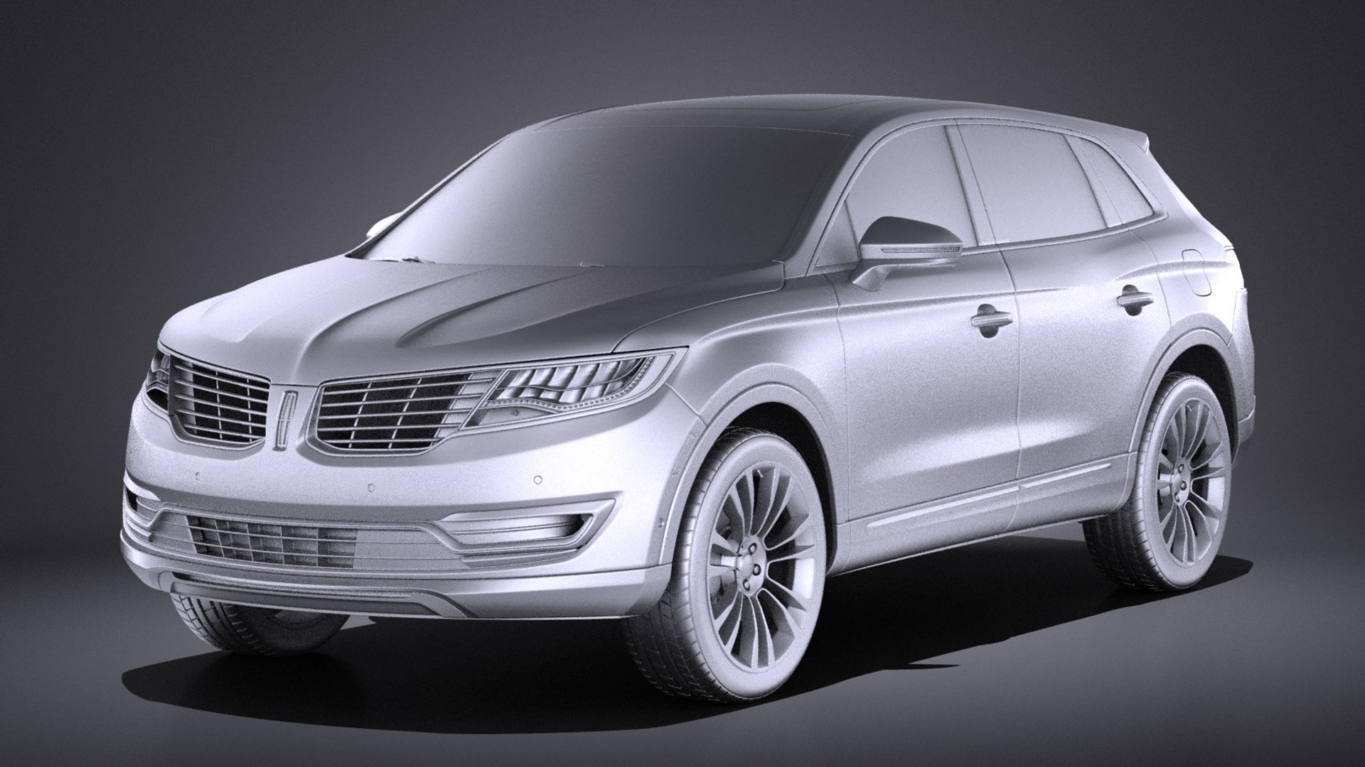 3d Model Of Mkx 2017