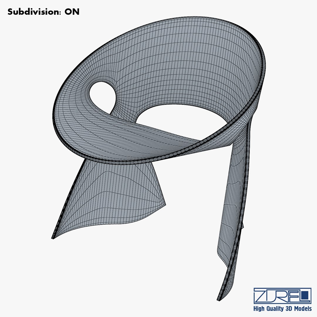 Mobius Chair Frans Schrofer 3D - TurboSquid 1211549