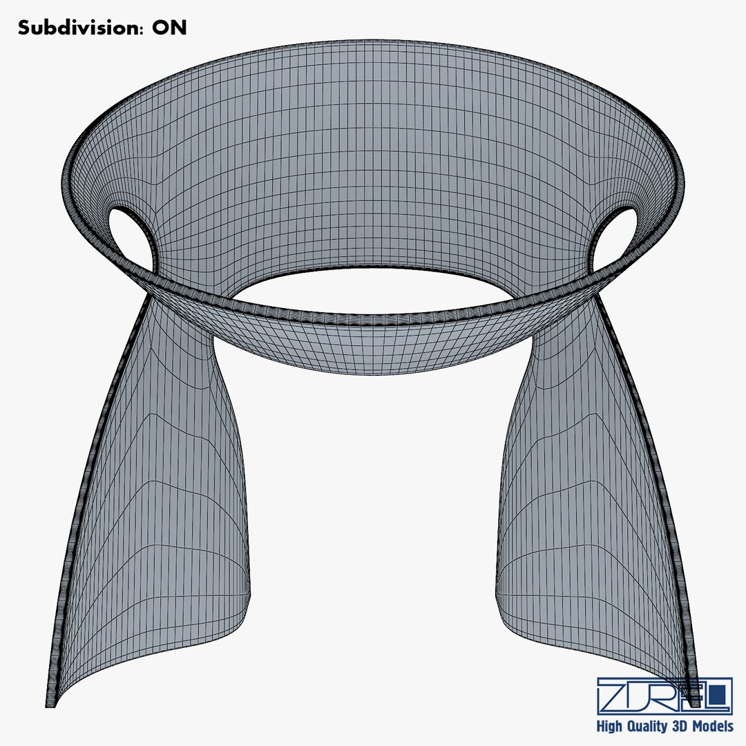 Mobius Chair Frans Schrofer 3D - TurboSquid 1211549