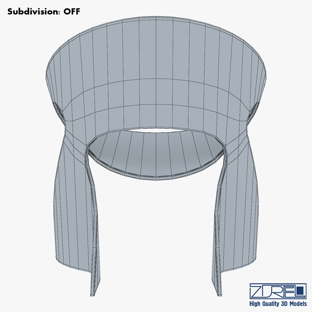 Mobius Chair Frans Schrofer 3D - TurboSquid 1211549
