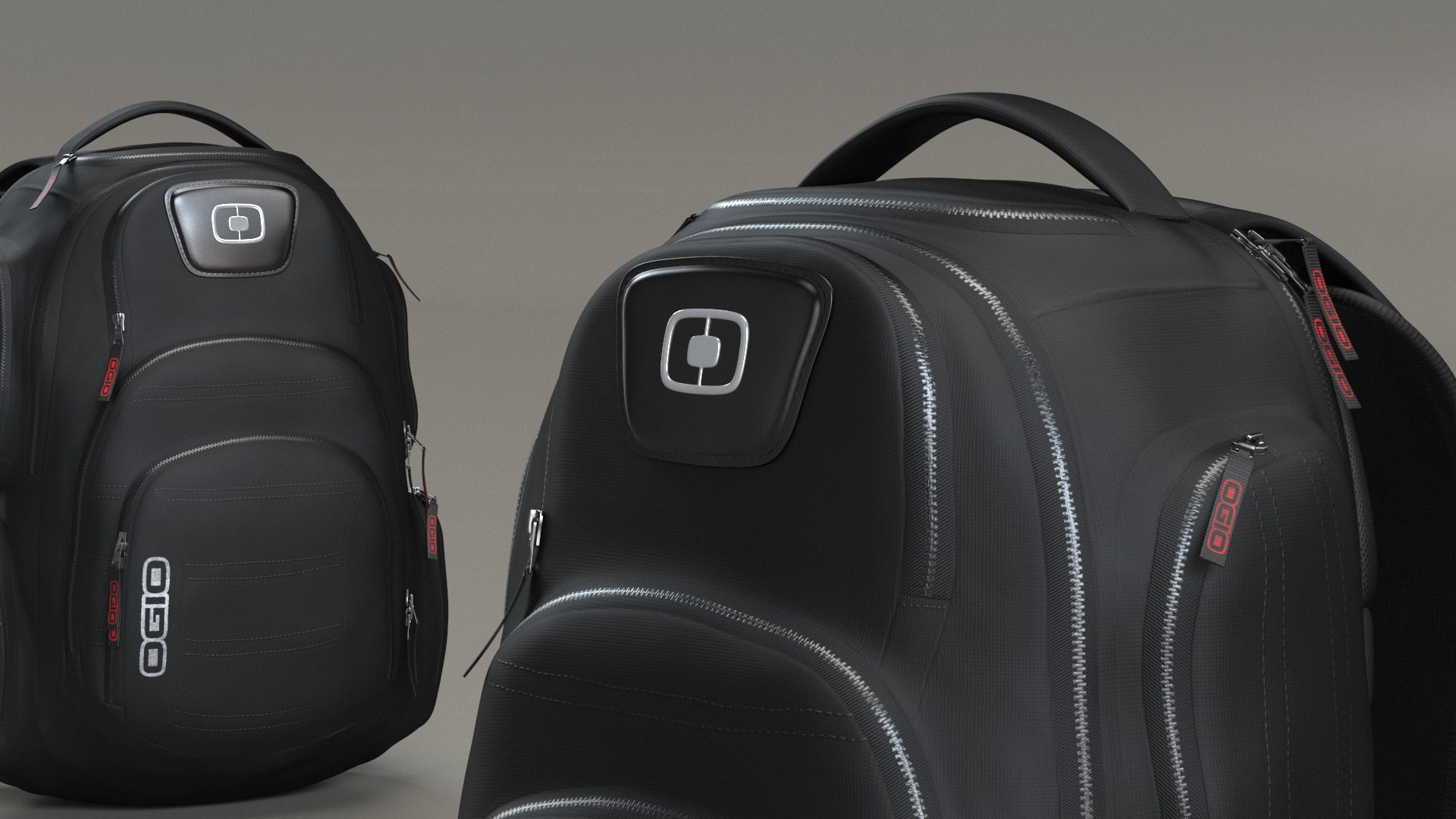 3D OGIO Backpack Black - TurboSquid 2262183