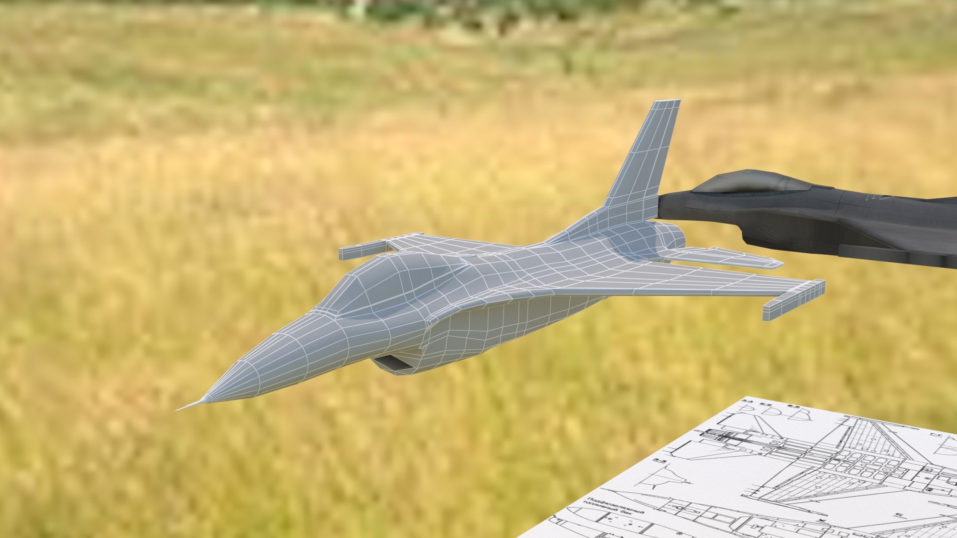 F-16 3D model - TurboSquid 1275459