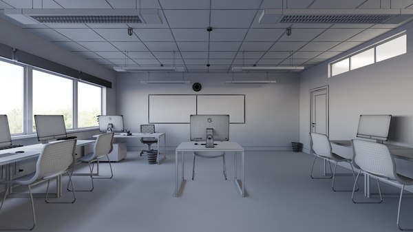 modelo 3d Aula de Informática - TurboSquid 1945159