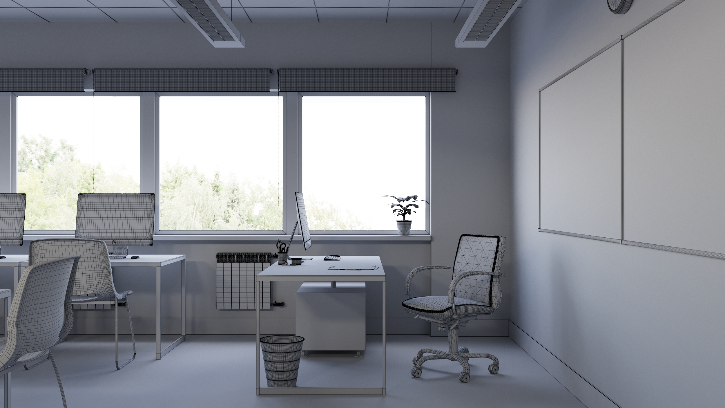 modelo 3d Aula de Informática - TurboSquid 1945159