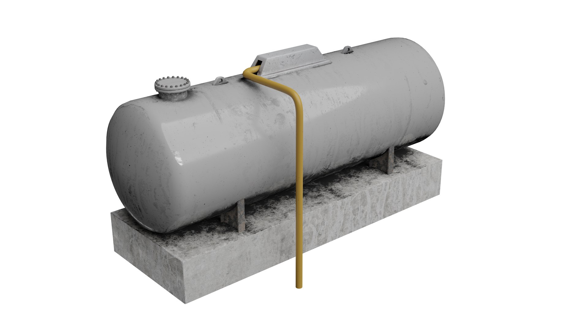 3D GLP Industrial Propane Fuel Tank model - TurboSquid 1744042