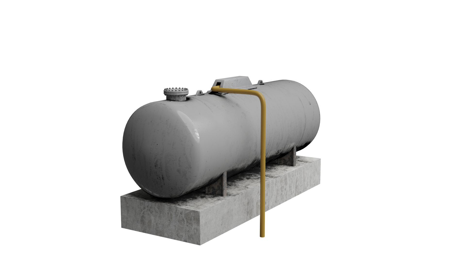 3D GLP Industrial Propane Fuel Tank model - TurboSquid 1744042