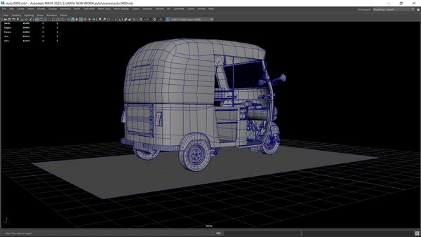 Automatyczna riksza Model 3D - TurboSquid 1971913