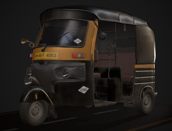 Automatyczna riksza Model 3D - TurboSquid 1971913
