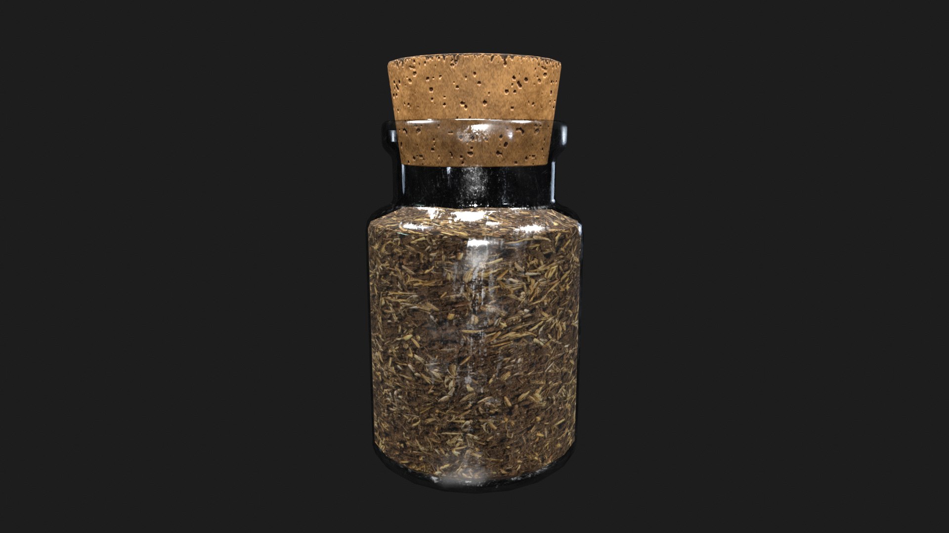 Medieval Magical Spell Jar V8 Model - TurboSquid 2326095