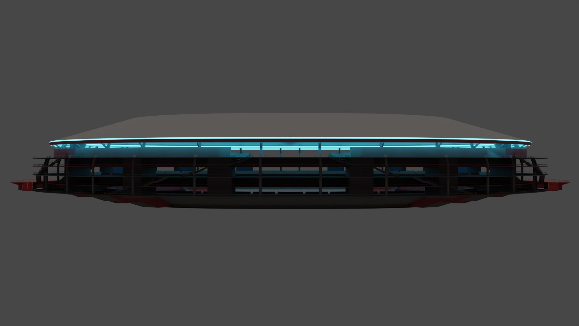 Stadium Arena Game Asset 3D Model - TurboSquid 2408705