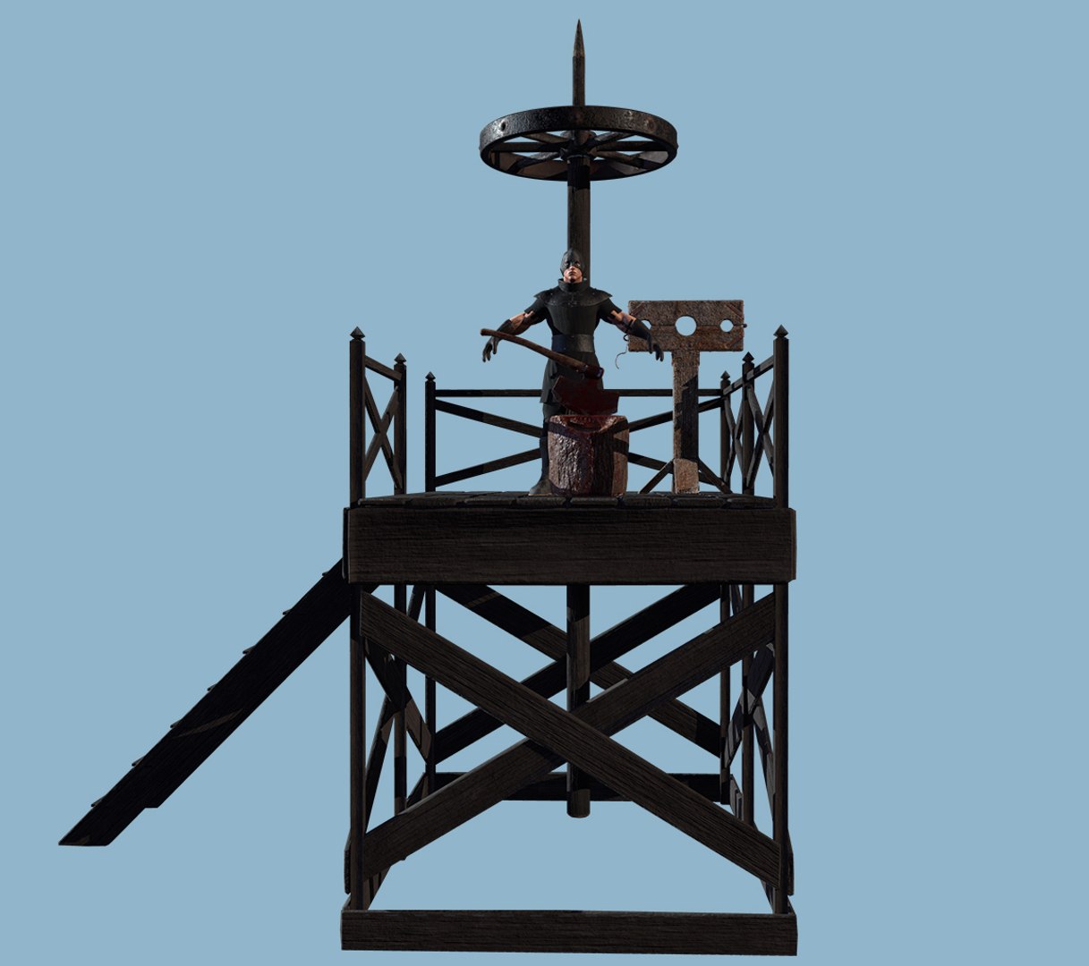 3D Model Asset Scene Scaffold - TurboSquid 1576326
