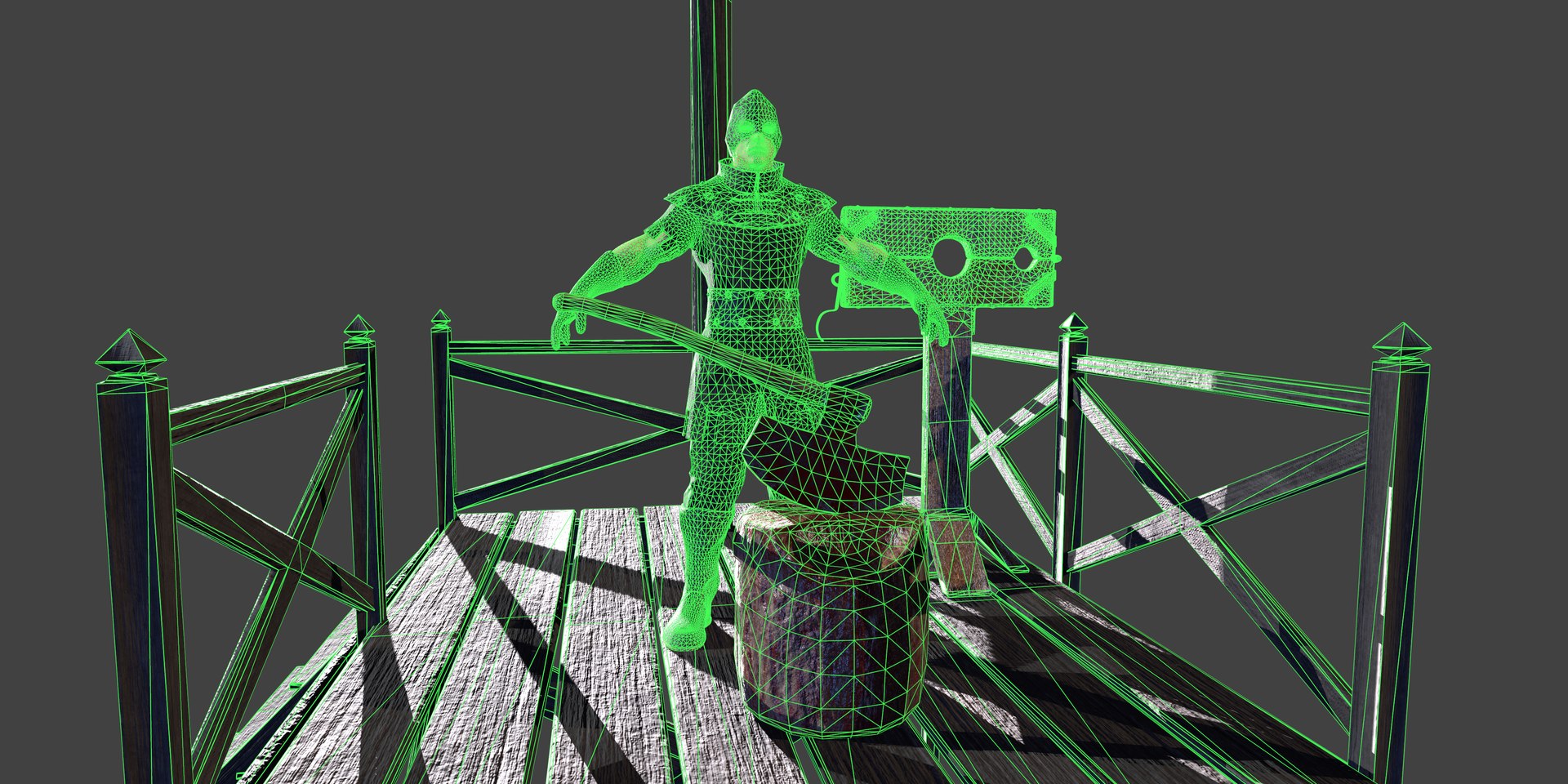 3D Model Asset Scene Scaffold - TurboSquid 1576326