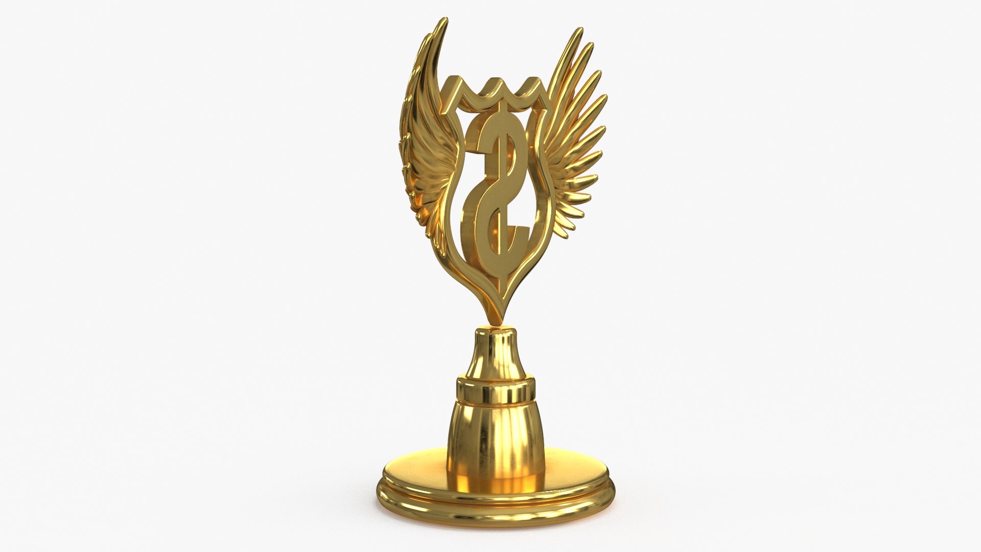 3D Award Trophy 02 Model - TurboSquid 1834879