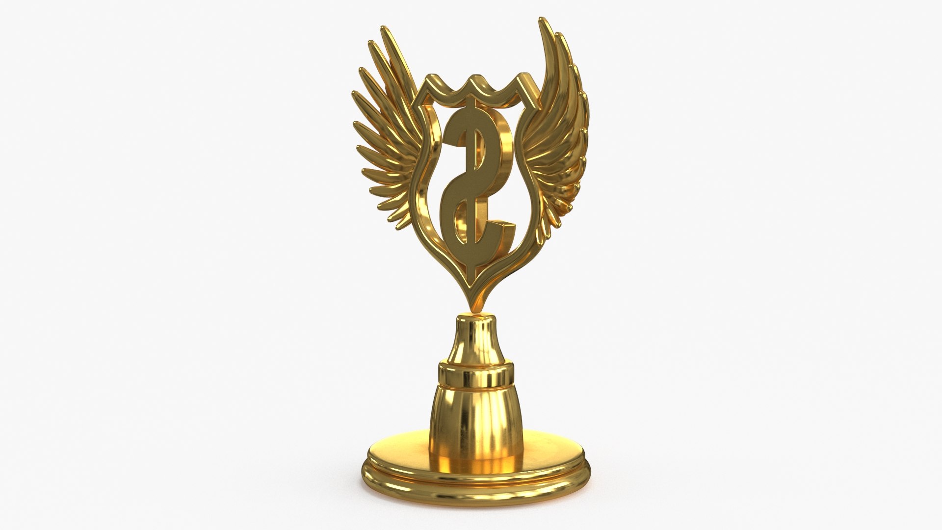3D Award Trophy 02 Model - TurboSquid 1834879
