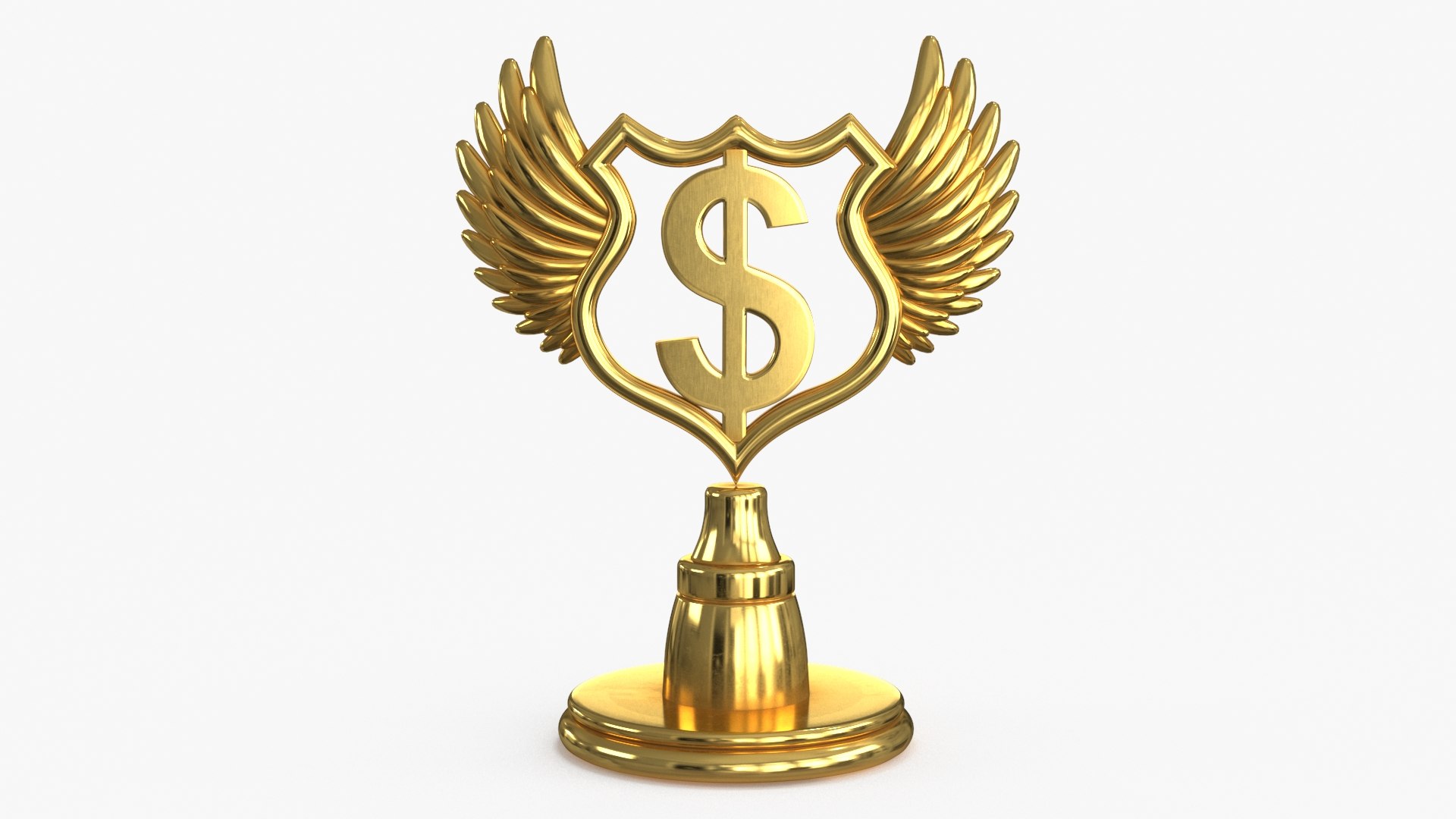 3D Award Trophy 02 Model - TurboSquid 1834879