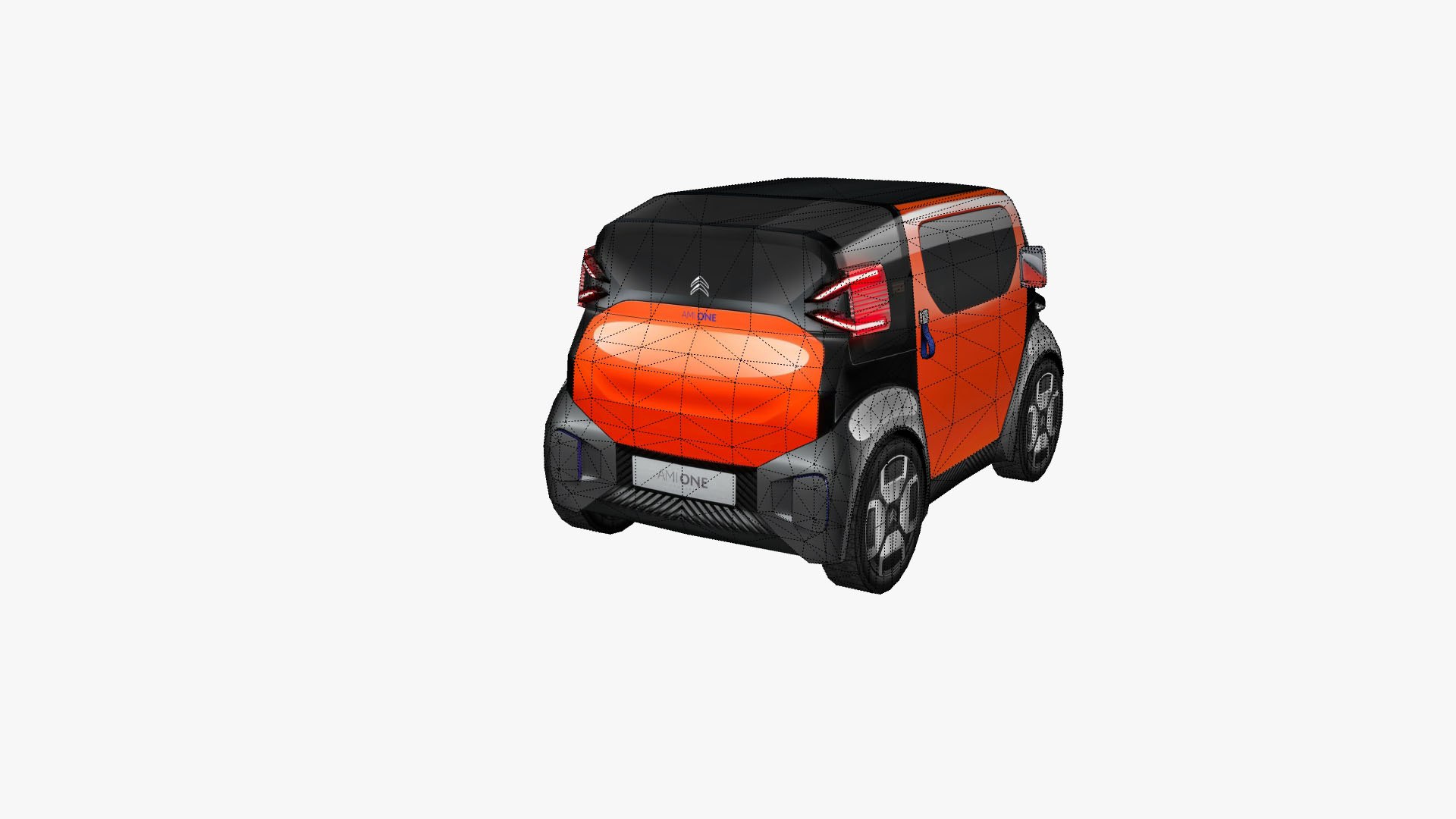 Citroen Ami One Concept 2019 3D Model - TurboSquid 2310548