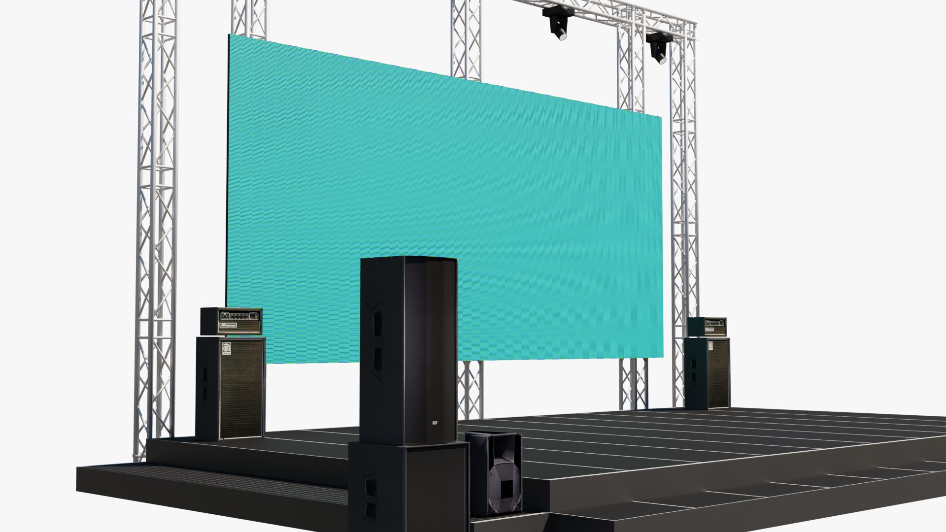 3D Basic Stage Concert - TurboSquid 1979827