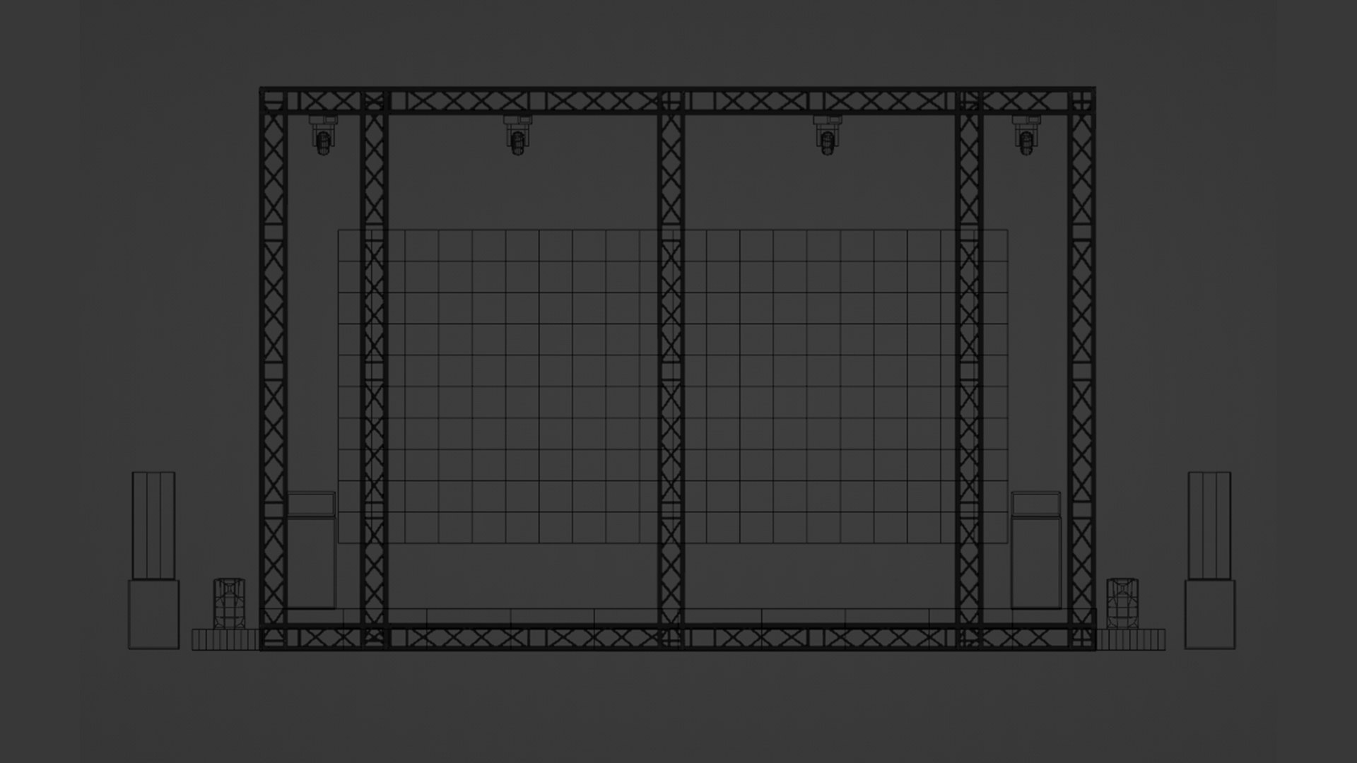 3D Basic Stage Concert - TurboSquid 1979827