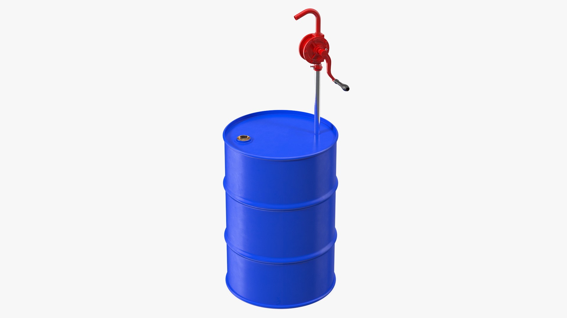 Rotary Pump Oil Barrel 3D - TurboSquid 1683468