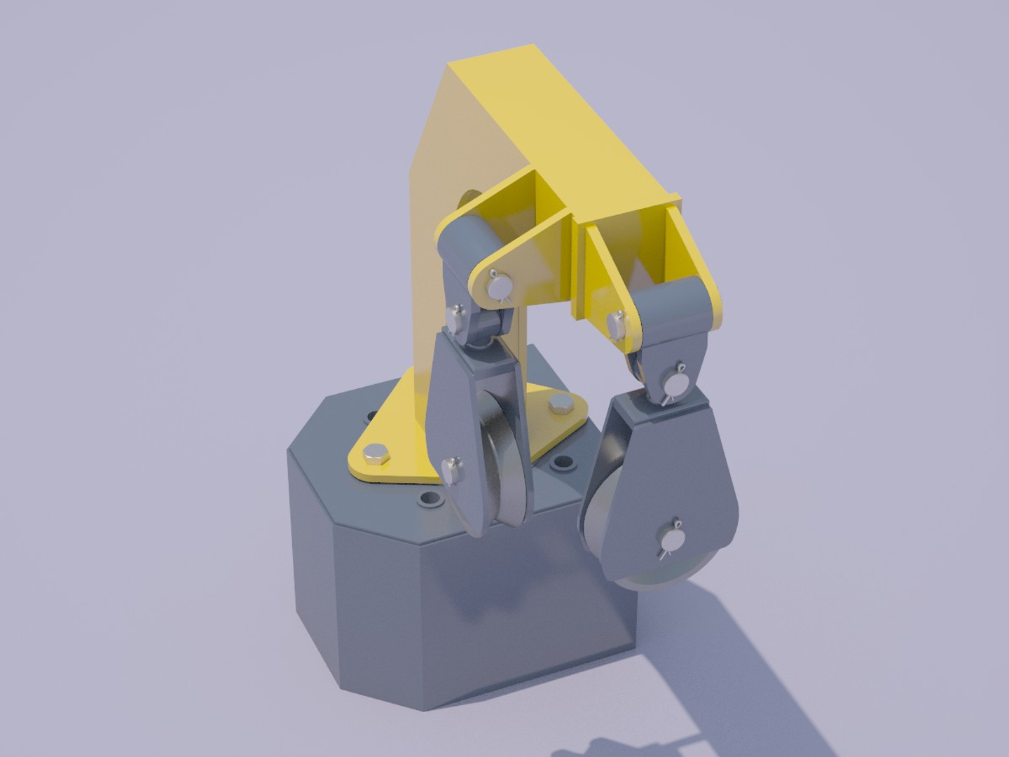 Pivot beam 3D - TurboSquid 1414902