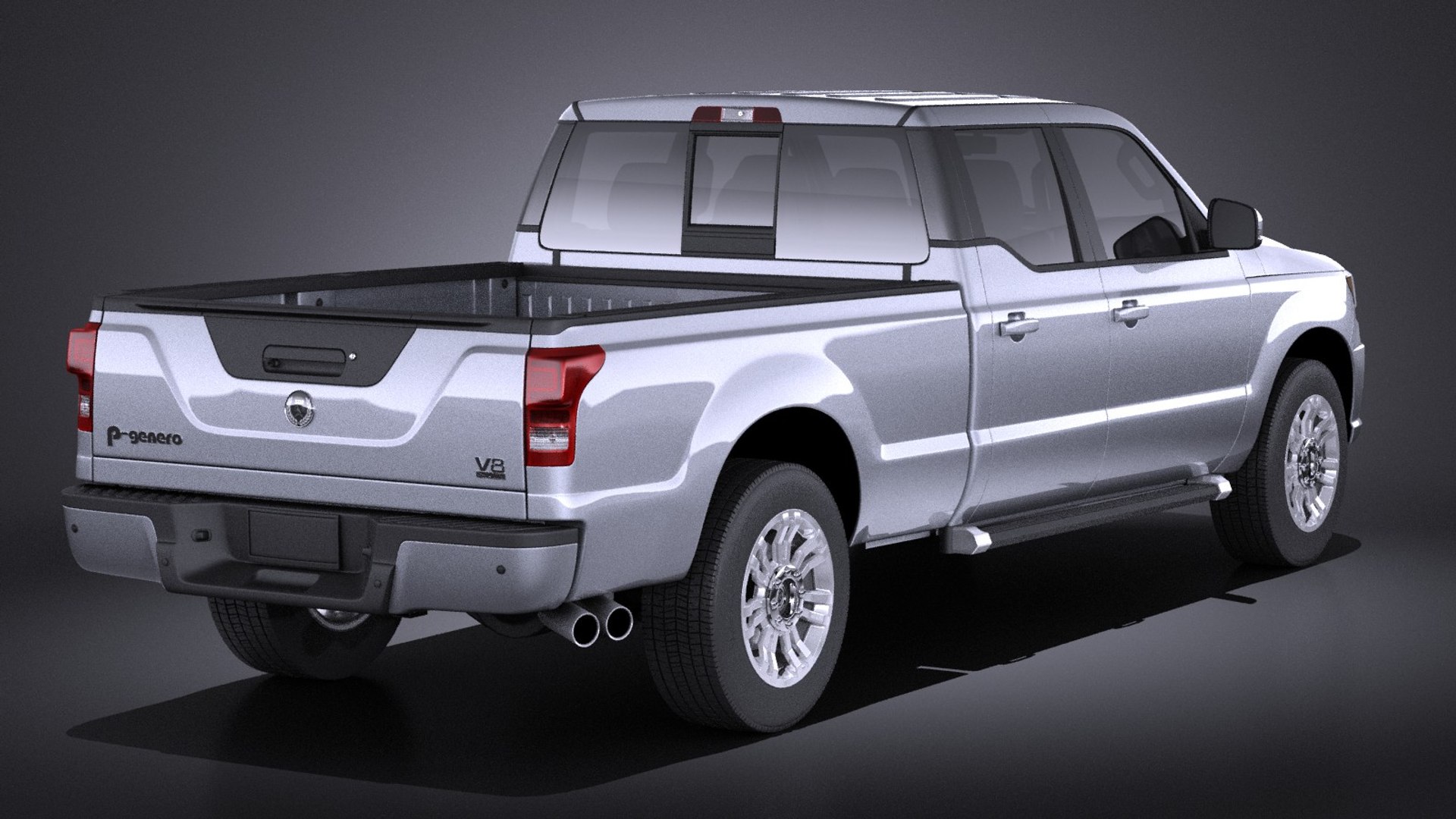 3d 2015 pickup generic model