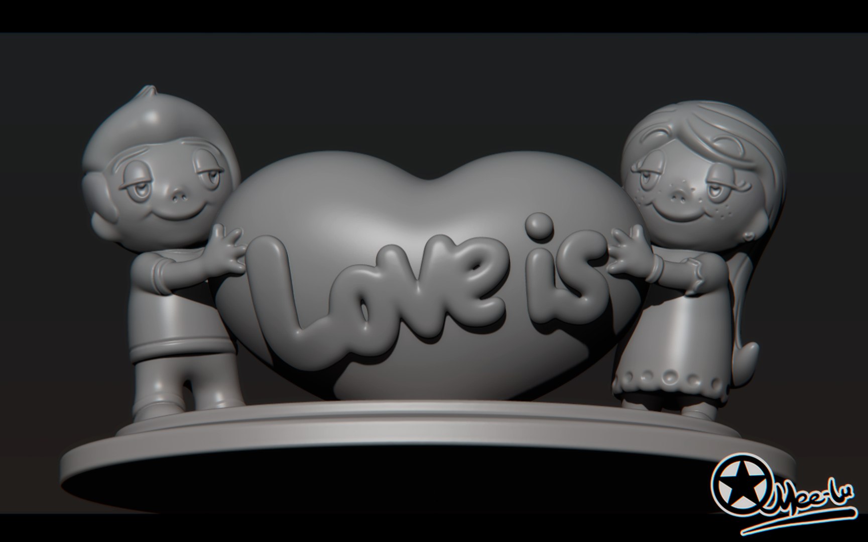 Love Model - TurboSquid 1251004