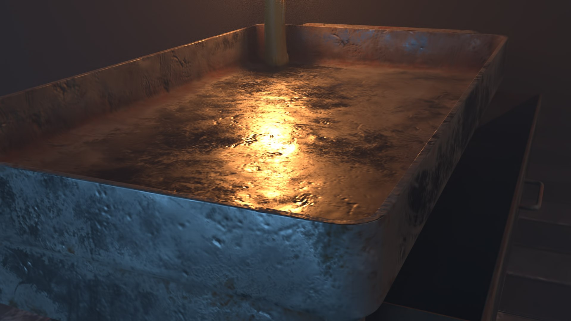 3D Old Hospital Rusty Metal Model - TurboSquid 1219947