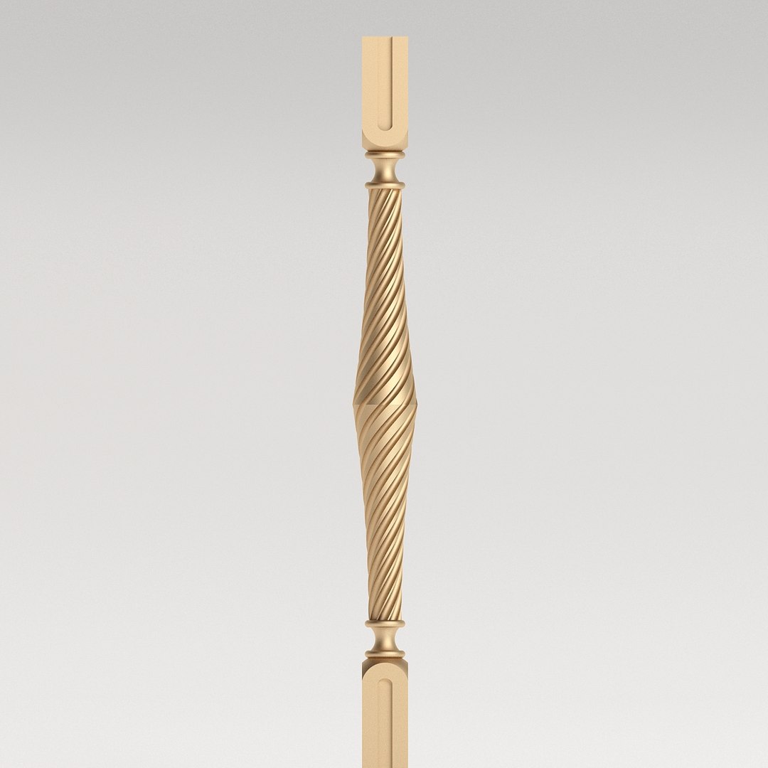 Balusters Stairs Stl 3d Max