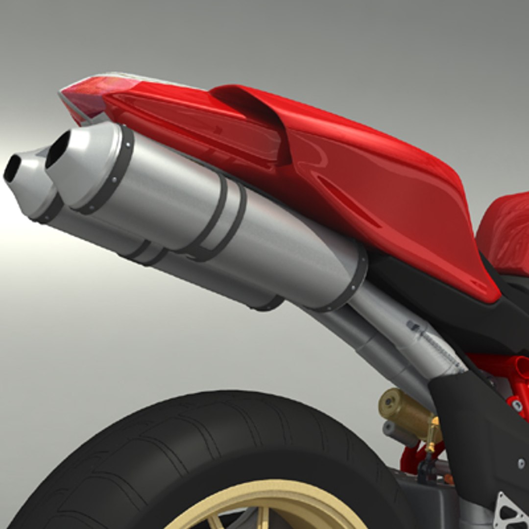 Ducati Motorcycle 3d Model