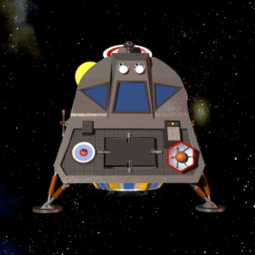 3d model space pod