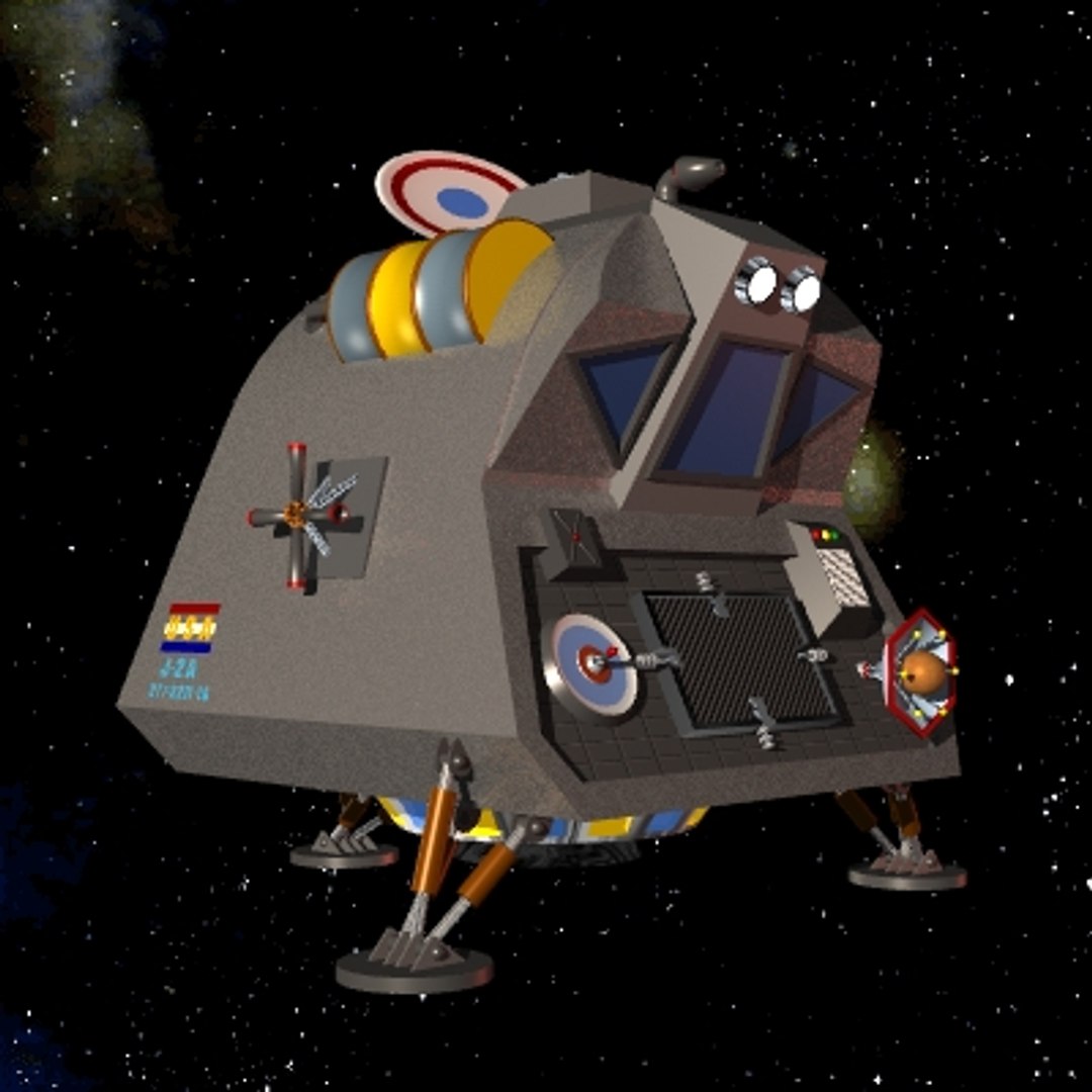 3d model space pod