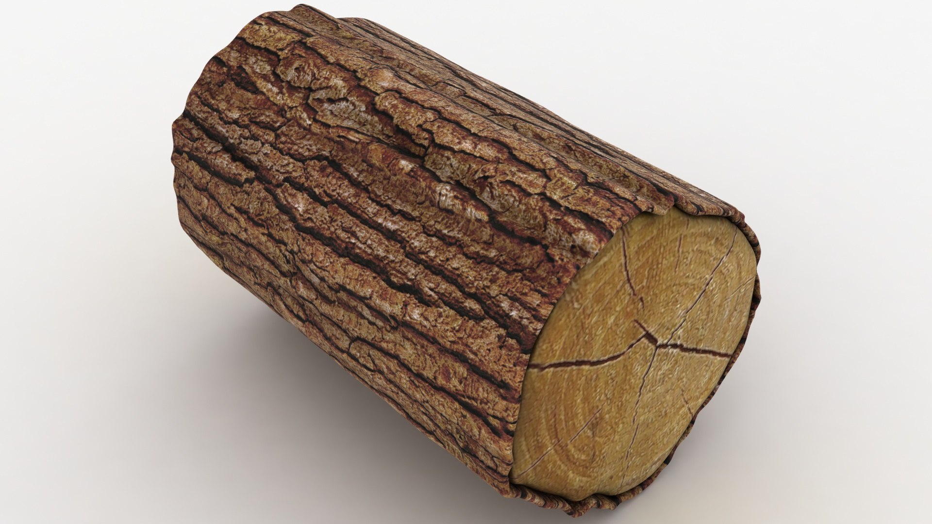 3D Wooden Log - TurboSquid 1569892