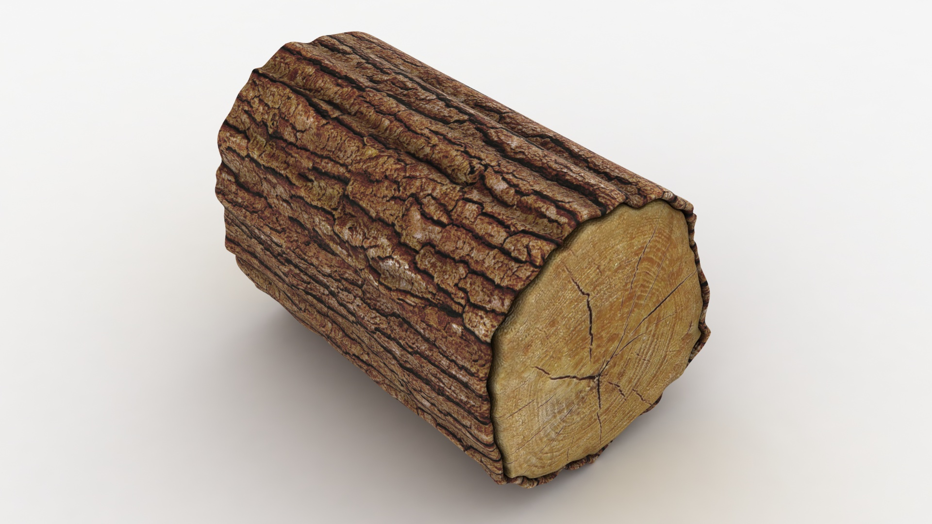 3D Wooden Log - TurboSquid 1569892