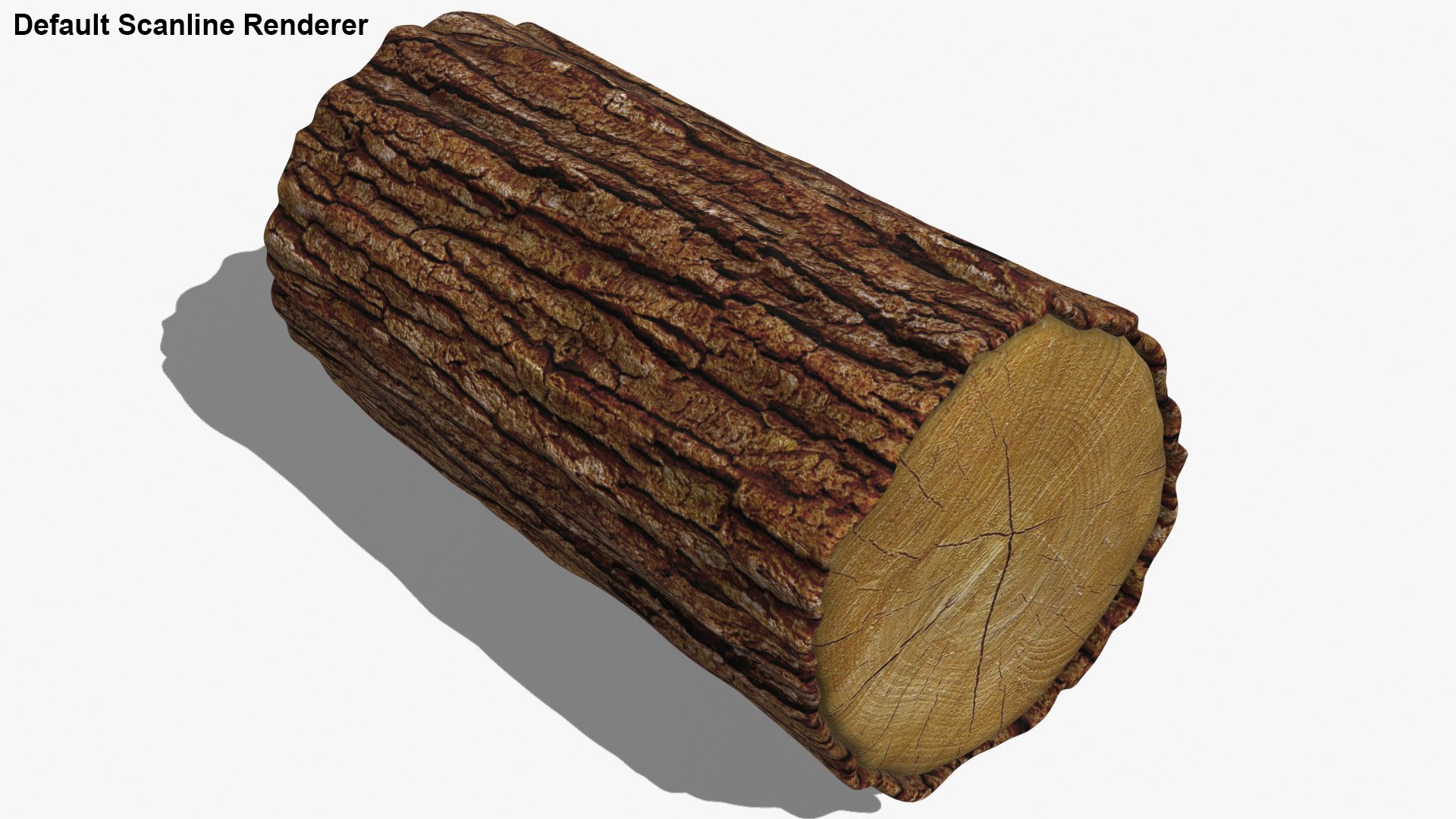 3D Wooden Log - TurboSquid 1569892