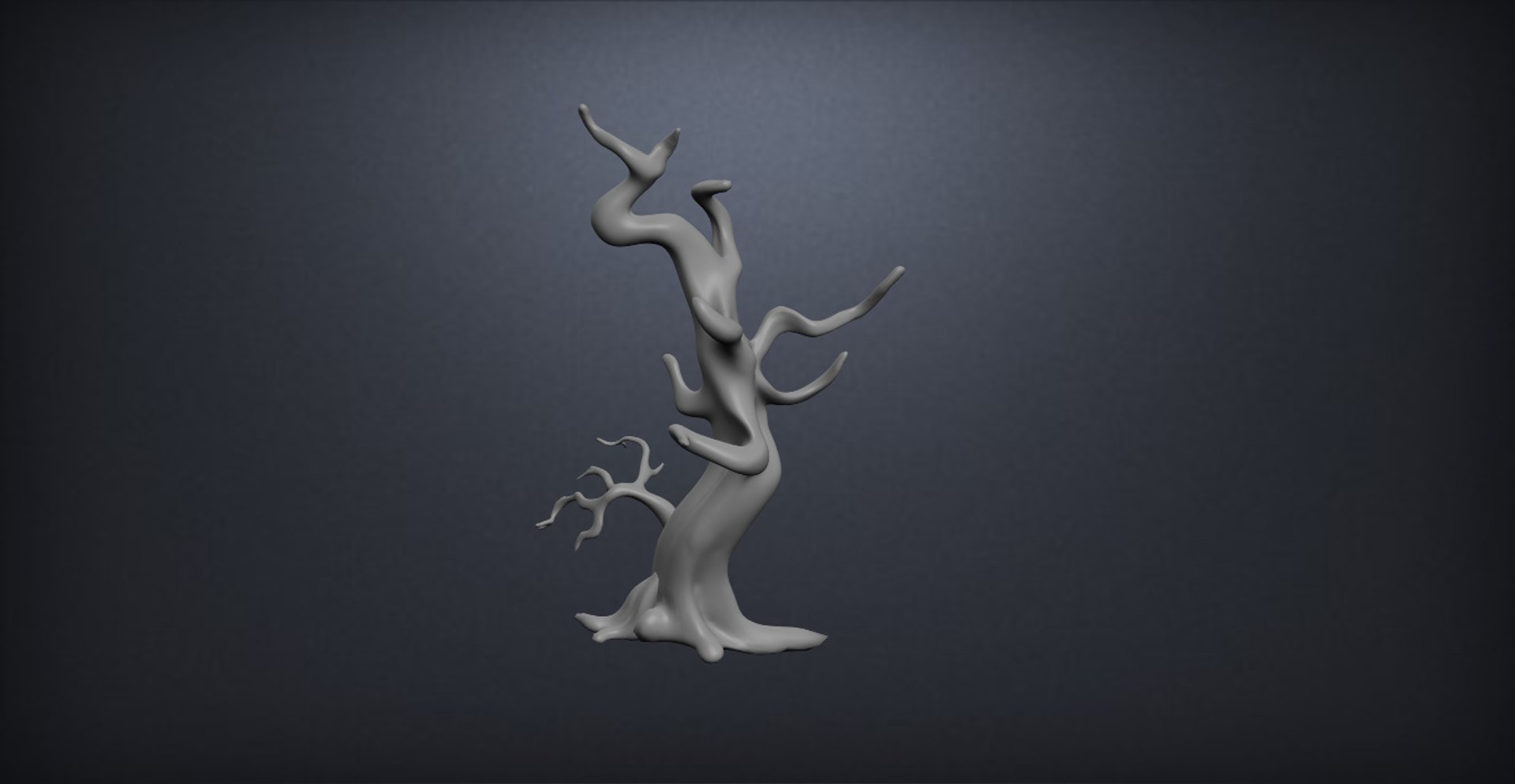 Fantasy Old Tree 3d Obj