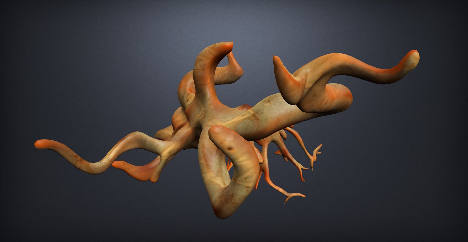 Fantasy Old Tree 3d Obj