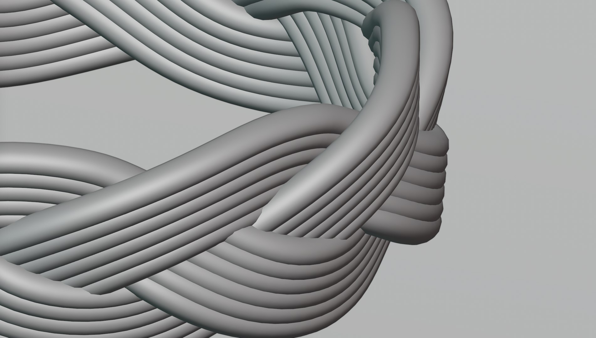 3D Model Interlocking Ring - TurboSquid 1810218