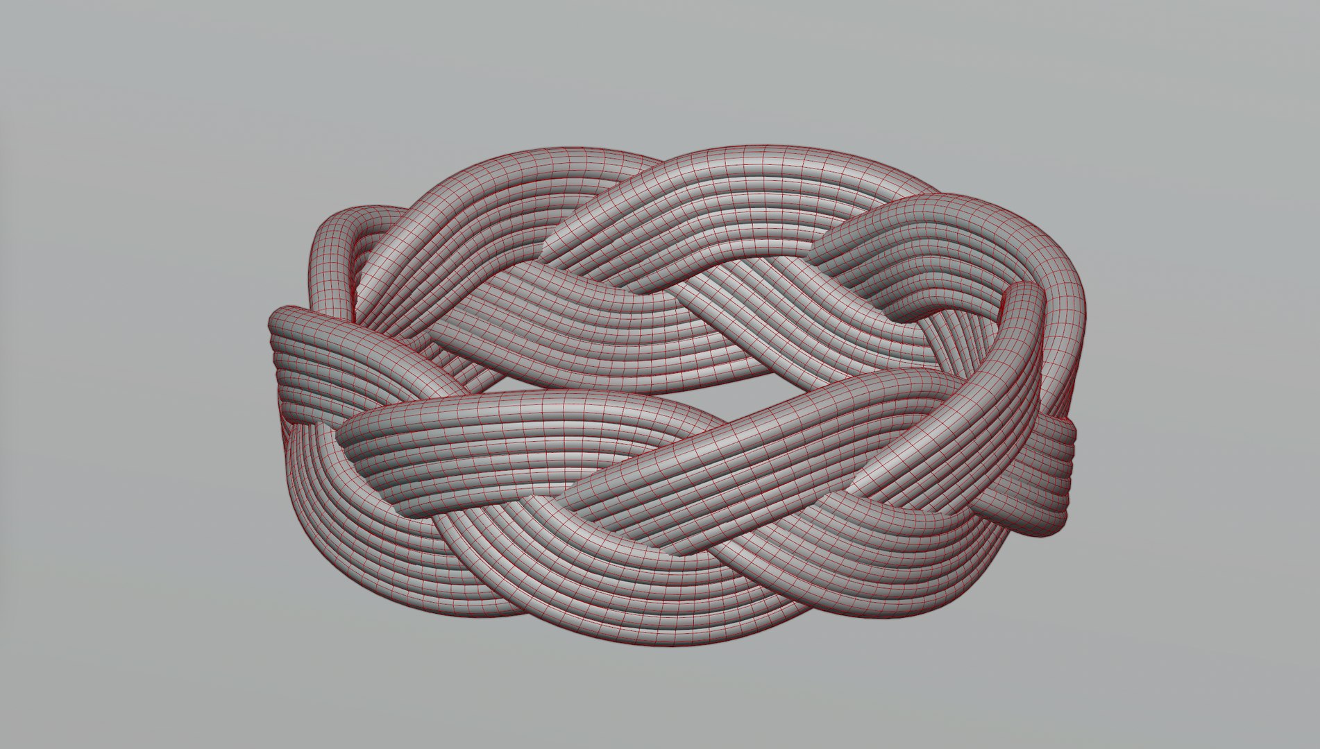 3D Model Interlocking Ring - TurboSquid 1810218