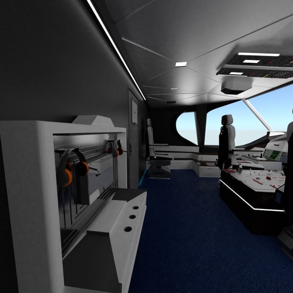 비행기 에어 버스 조종실 내부 3D 모델 - TurboSquid 1361764