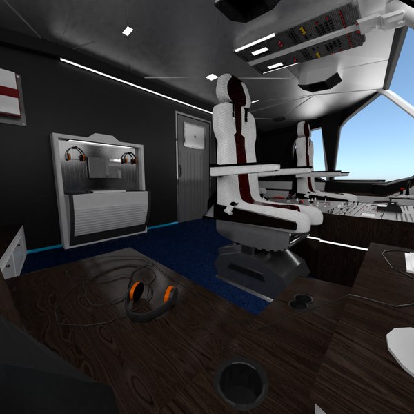 비행기 에어 버스 조종실 내부 3D 모델 - TurboSquid 1361764