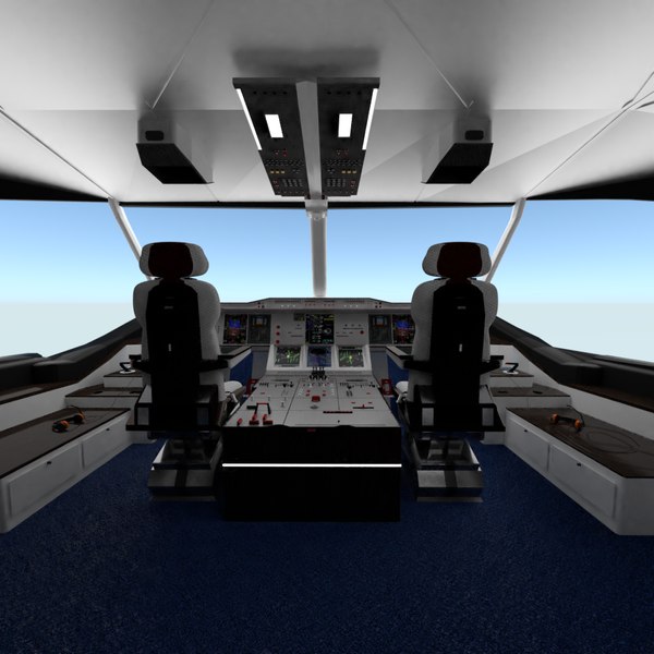 비행기 에어 버스 조종실 내부 3D 모델 - TurboSquid 1361764