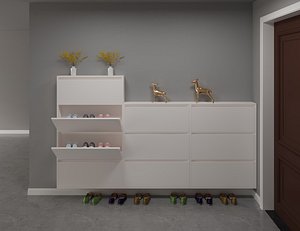 Shoe Rack 3D Models for Download | TurboSquid