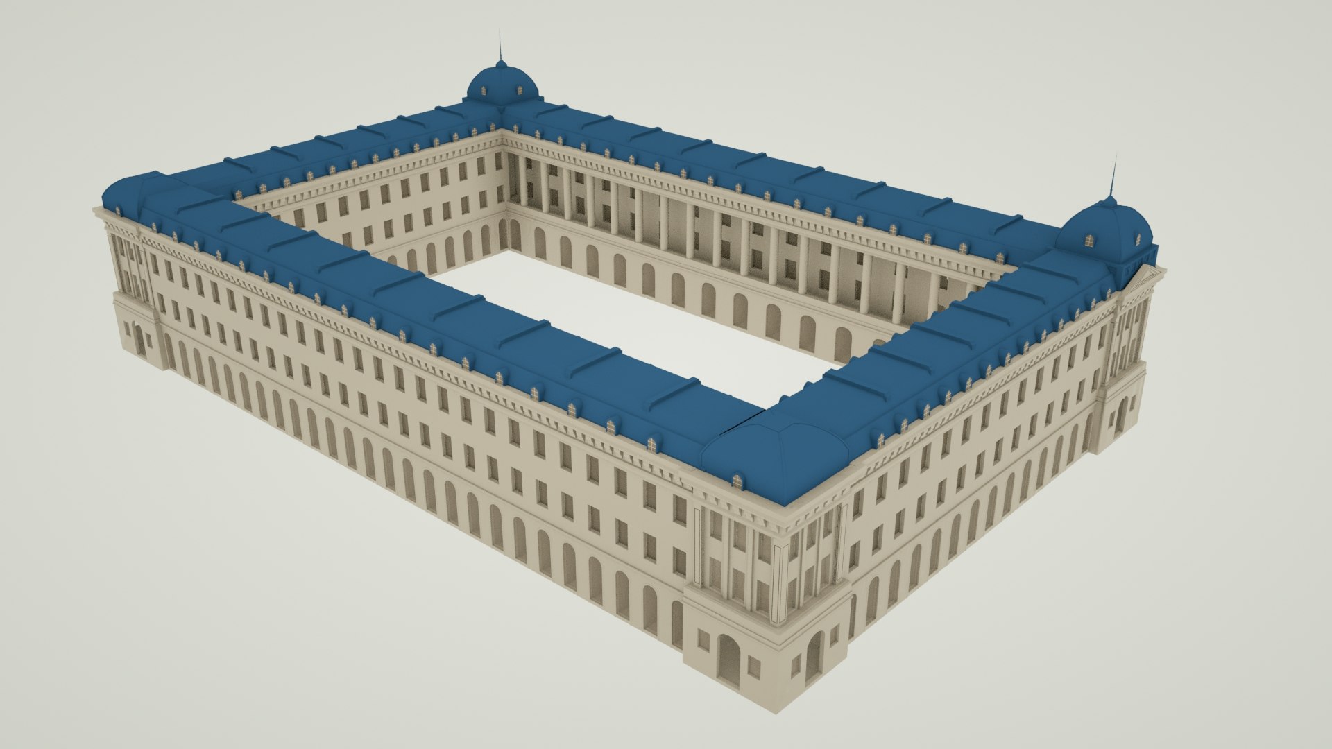 3d Historical Building