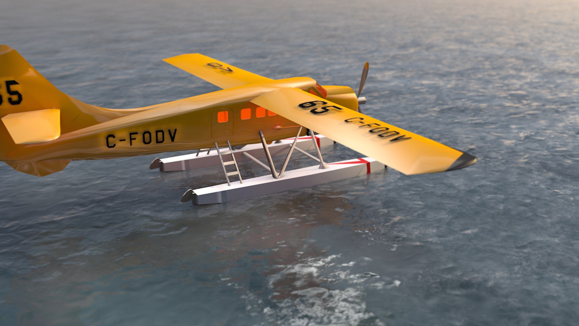 Havilland Canada Dhc-3 Otter 3D - TurboSquid 1502400