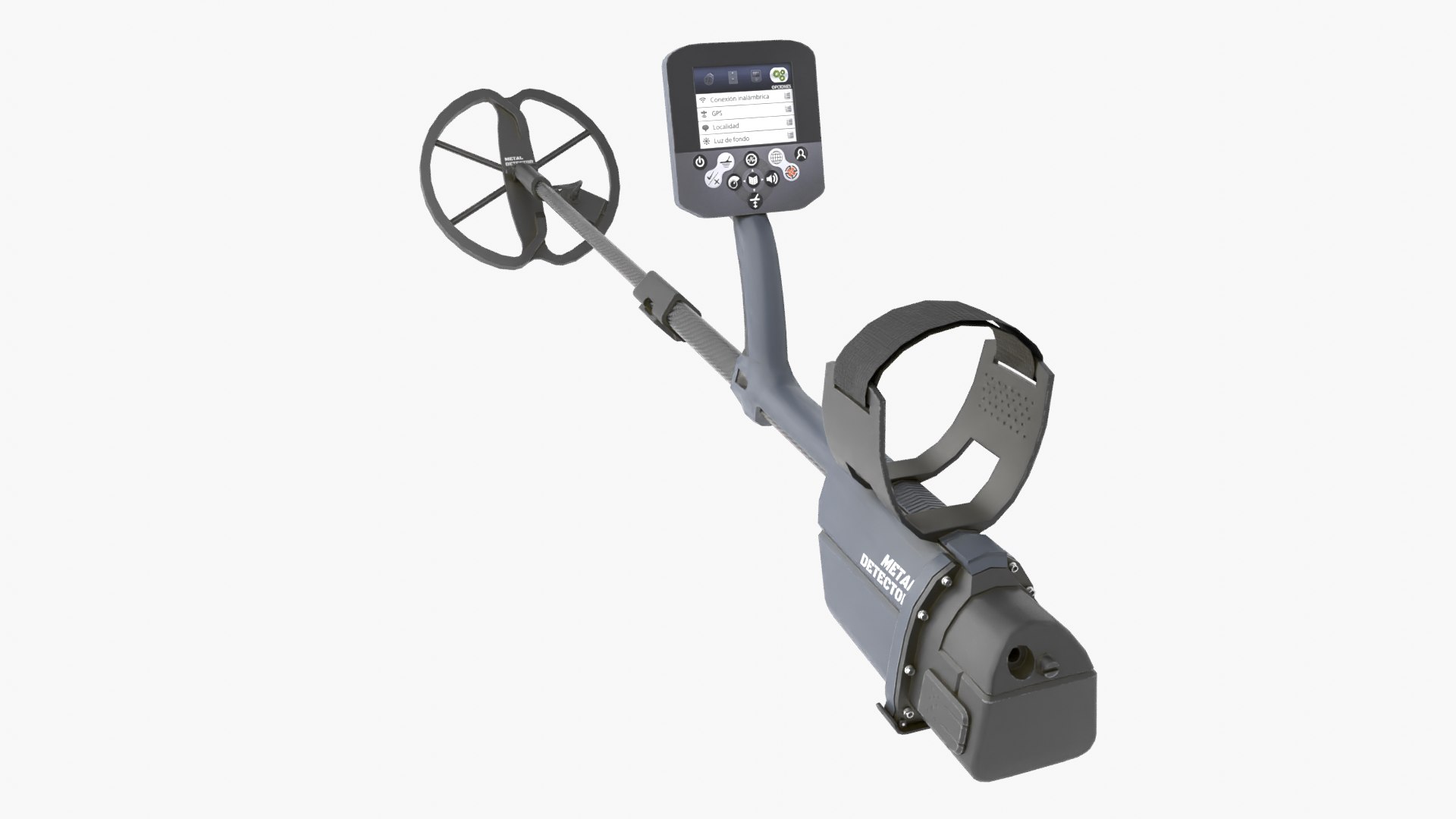 Metal Detector 3D Model - TurboSquid 1891115