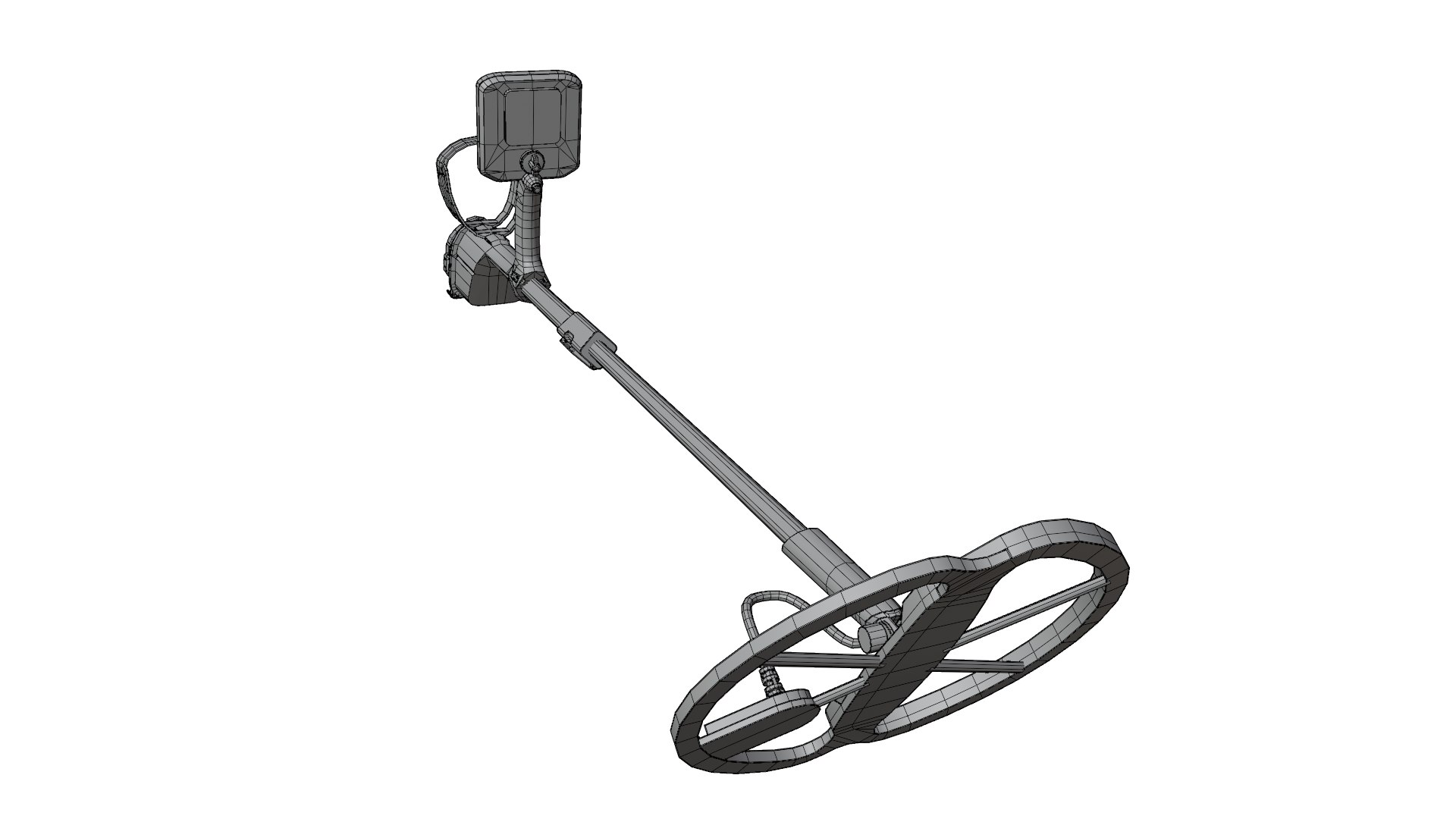 Metal Detector 3D Model - TurboSquid 1891115