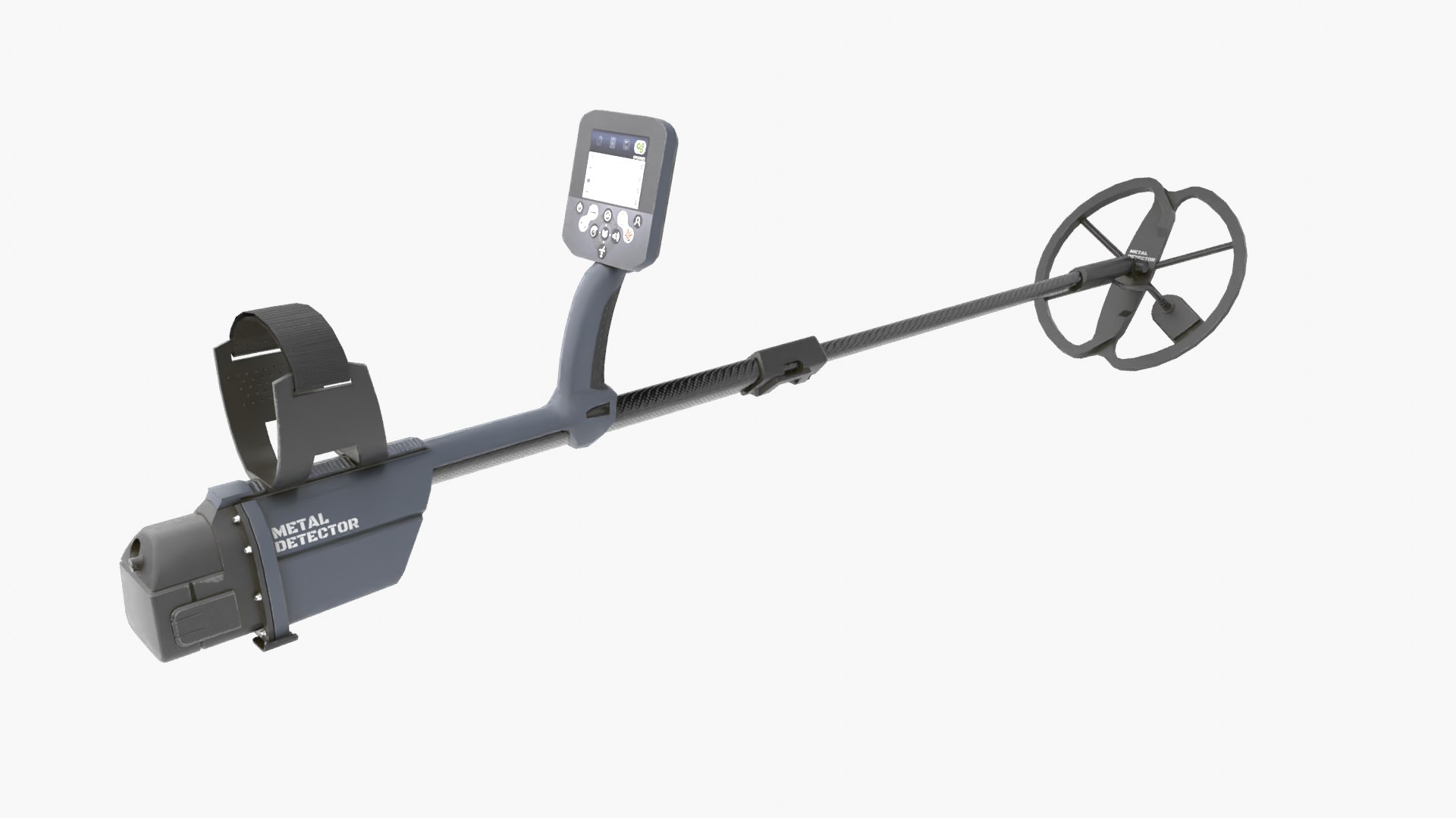 Metal Detector 3D Model - TurboSquid 1891115