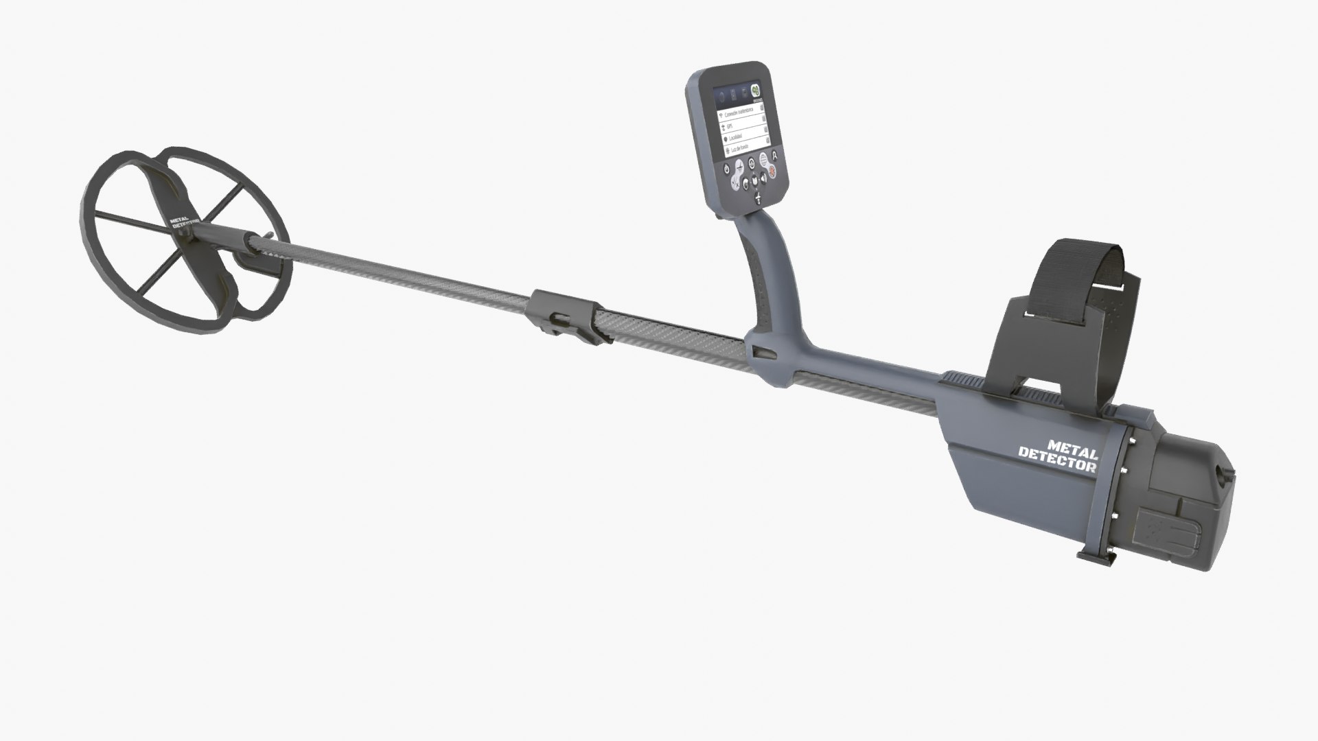 Metal Detector 3D Model - TurboSquid 1891115